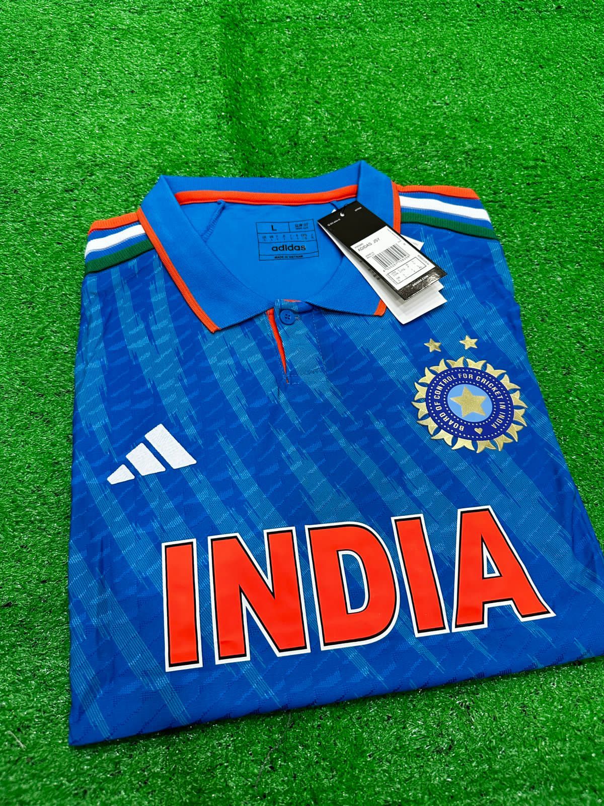 Custom - Indian Cricket Jersey - ODI (Tri-color) – Jersey Nation
