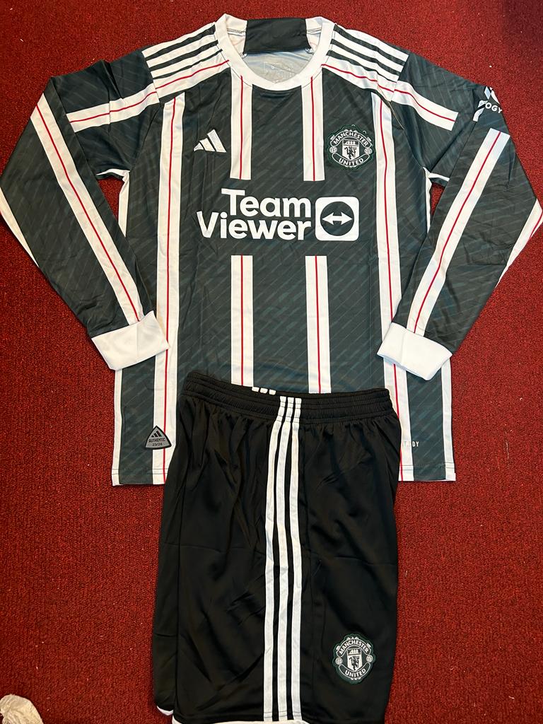 Manchester United Away Kit (Full Sleeves) – Jersey Nation