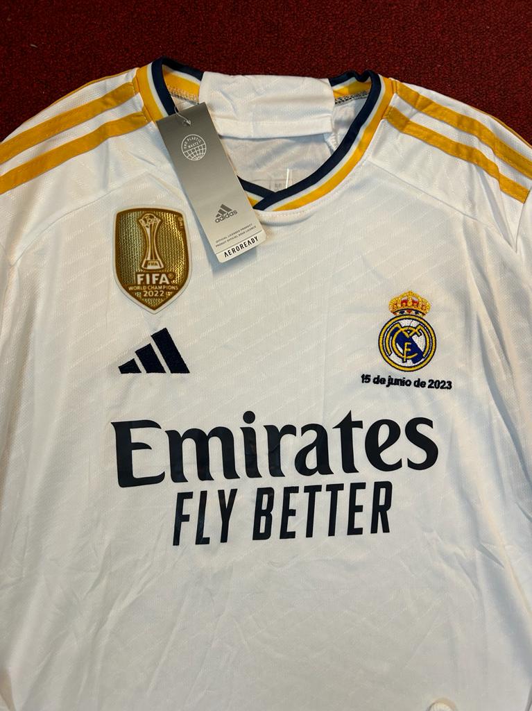 Real Madrid Home Kit (Full Sleeves) – Jersey Nation