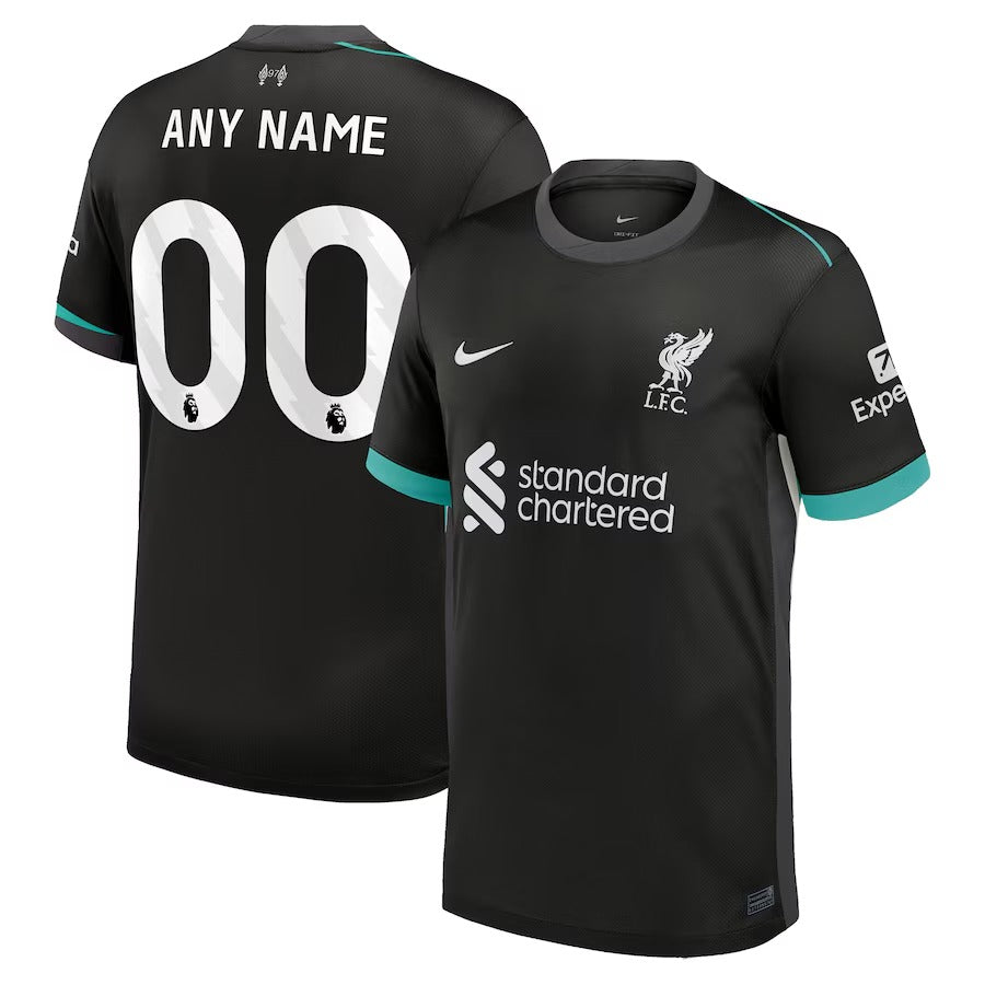 Custom - Liverpool Away Jersey 24/25 – Jersey Nation